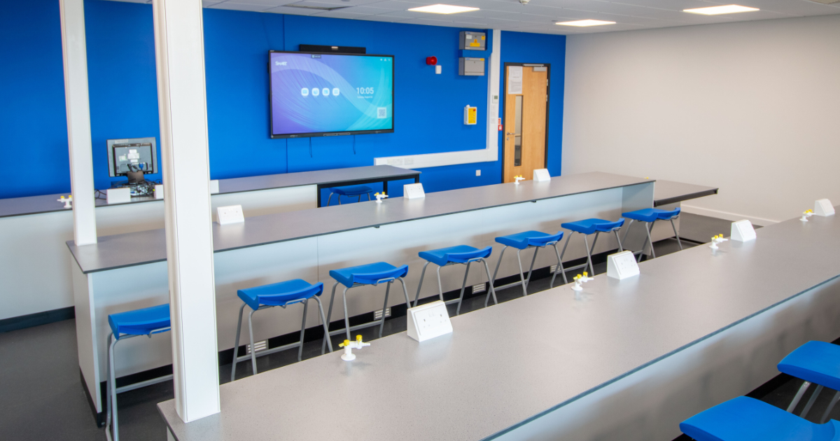 School Building Extension Construction, Science Labs - Leeds, West ...
